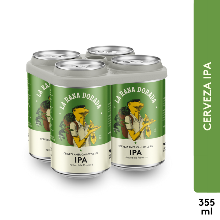 Cerveza IPA Lata - 355ml - La Rana Dorada
