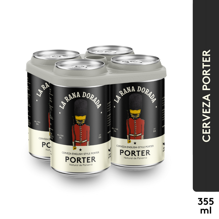 Cerveza Porter Lata - 355ml - La Rana Dorada