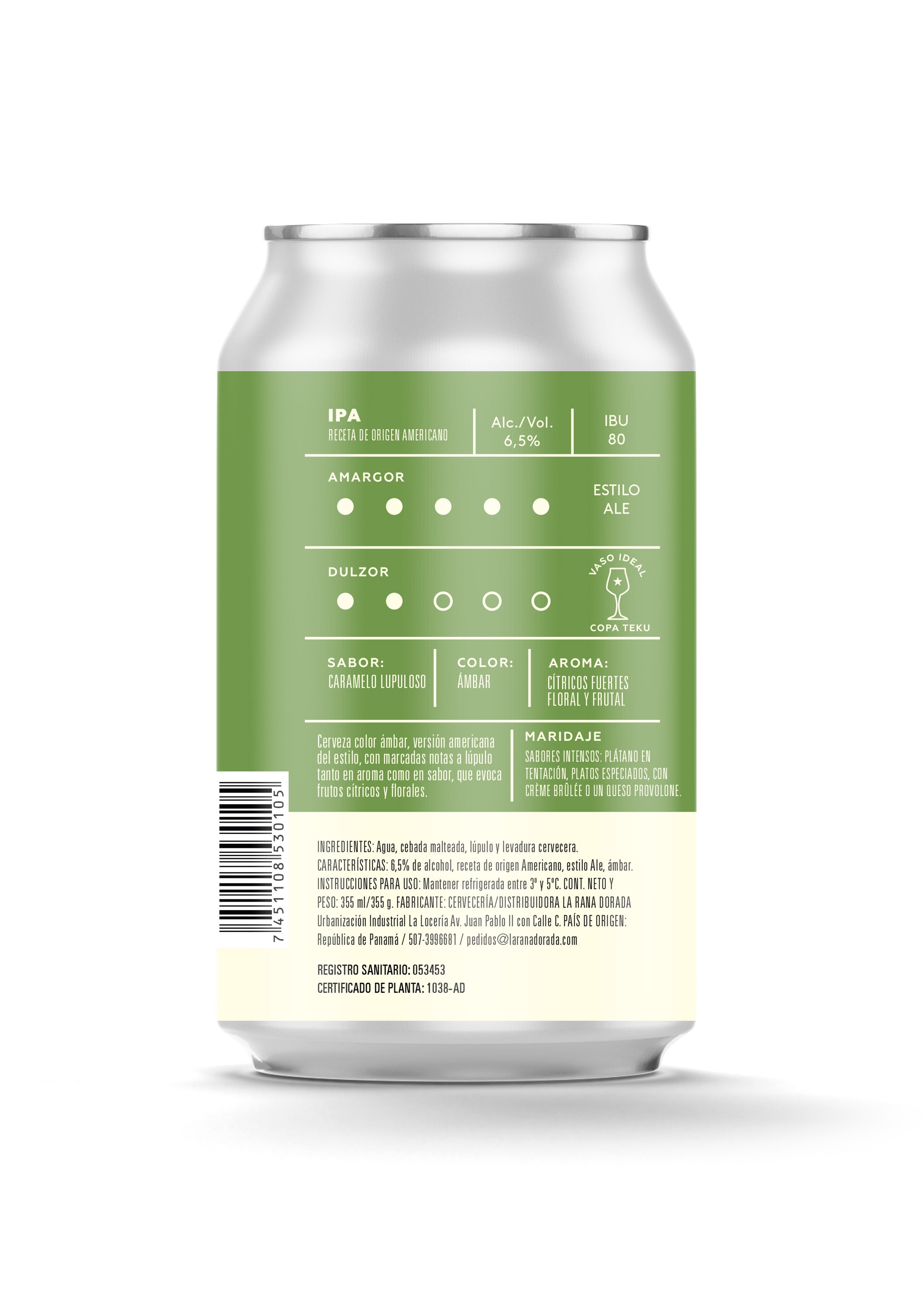 Cerveza IPA Lata - 355ml – La Rana Dorada