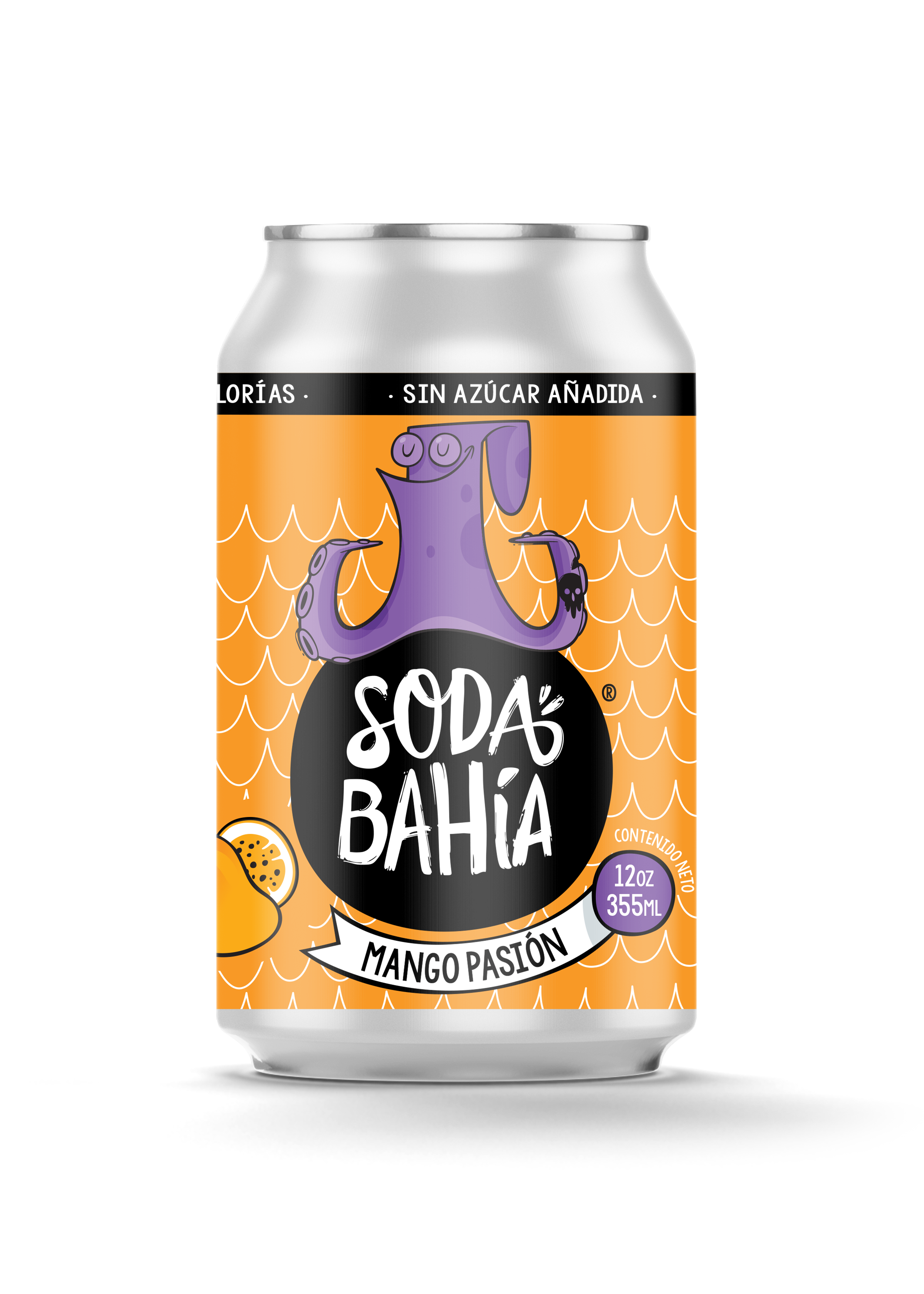 Soda Bahía Mango Pasión Lata - 355ml – La Rana Dorada