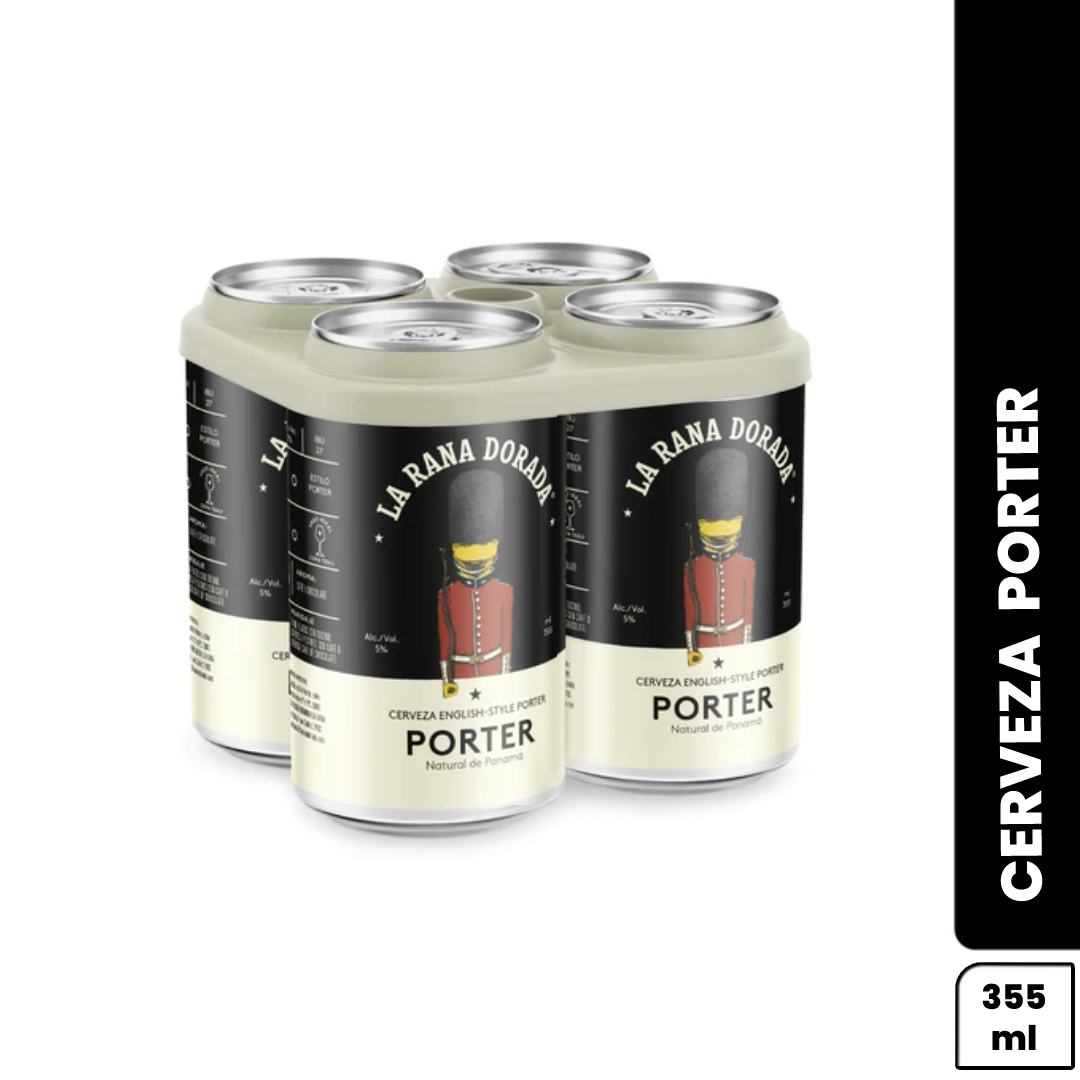 Cerveza Porter Lata - 355ml – La Rana Dorada